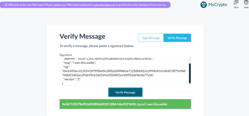 Signing a Message on Ethereum | CoinGecko