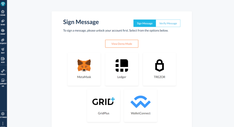 Signing a Message on Ethereum | CoinGecko