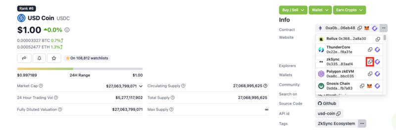 How to Add zkSync to MetaMask | CoinGecko
