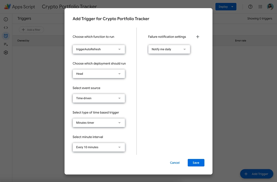 Create a Crypto Portfolio Tracker on Google Sheets | CoinGecko