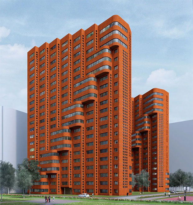 Dutch Architecture Transplanted to Moscow High-Rises - Council on Vertical Urbanism