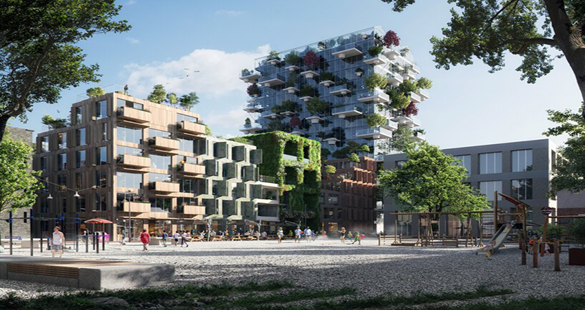 Seven-Building Project in Amsterdam Focuses on Greening the City ...
