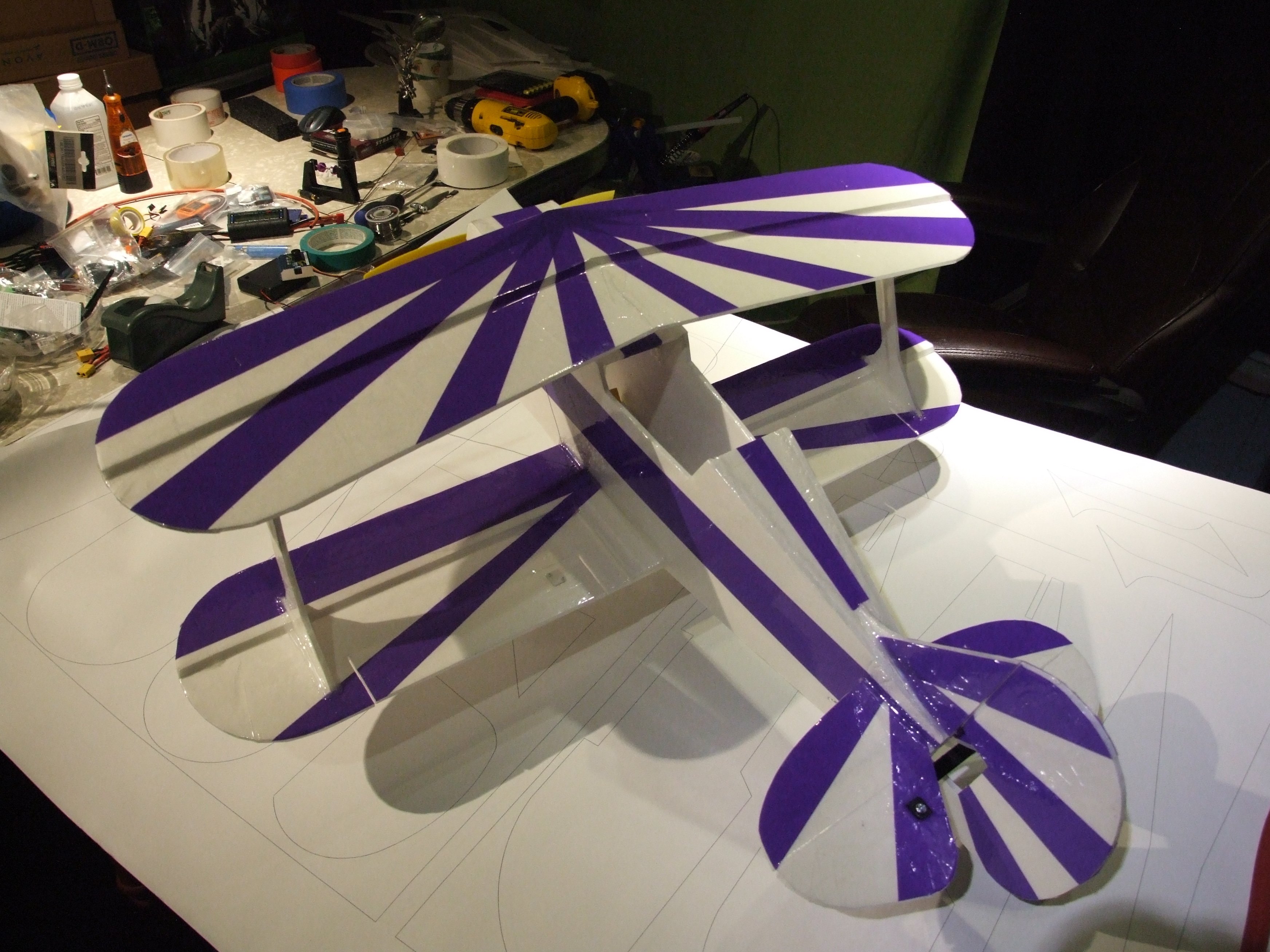 Rc Pitts Biplane Kit