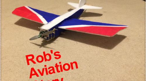 Rob's Aviation Story + FT Scout Build and Flight | Flite Test