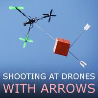 Shooting at Drones With Arrows | Flite Test