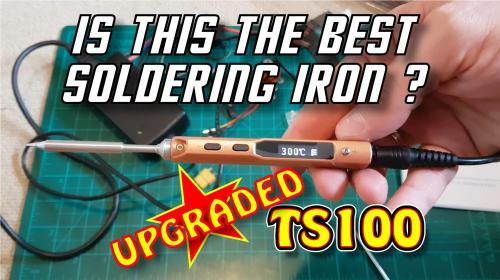 The best portable soldering iron - Upgraded TS100 | Flite Test
