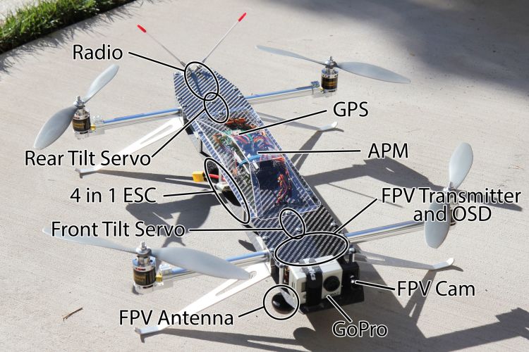 Xray Tilt-Rotor! (motor tilting quad) | Flite Test