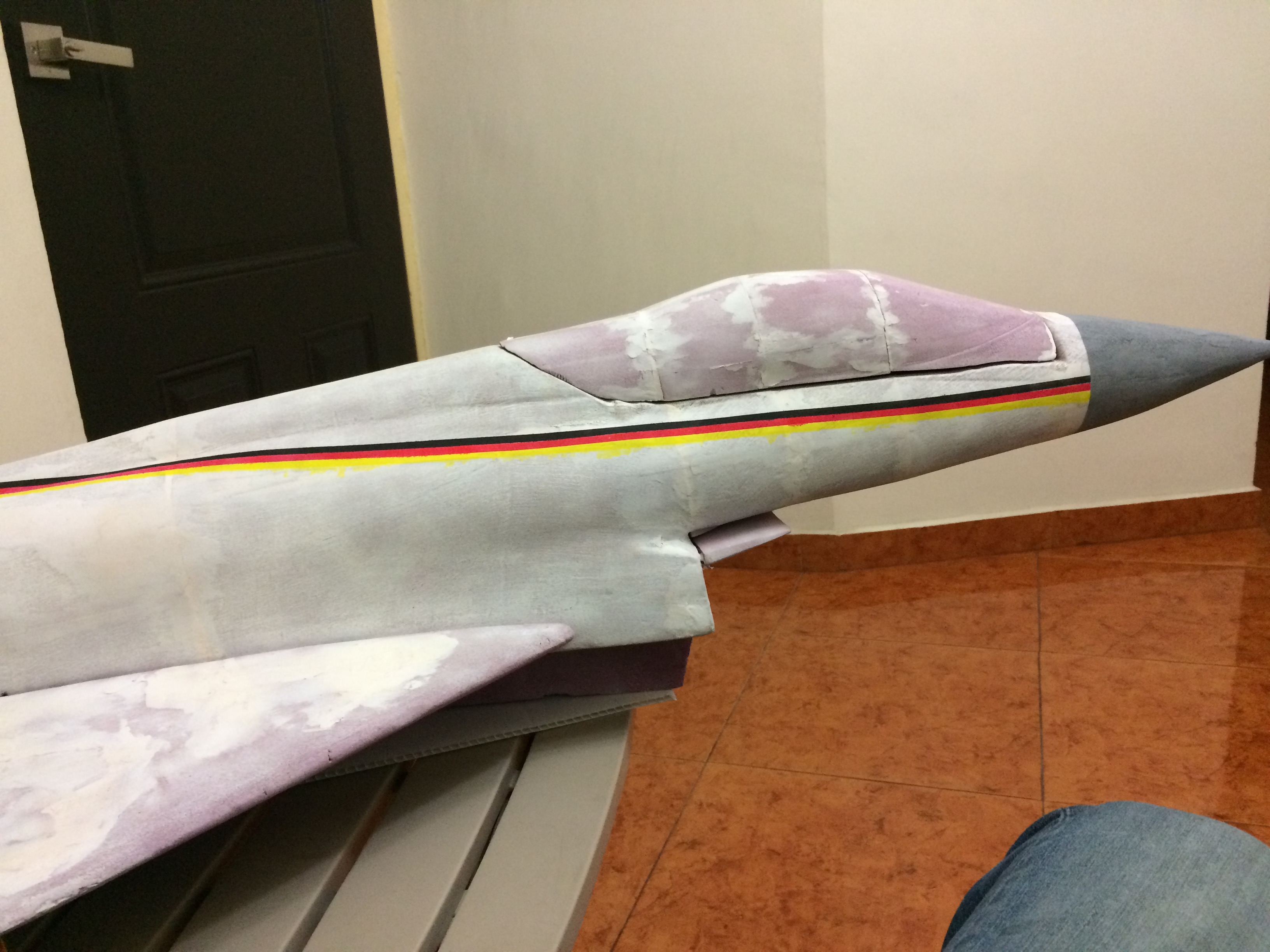 2ND PART PAINT 30-68 EUROFIGHTER HOTWIRE EDF 70 MM | Flite Test