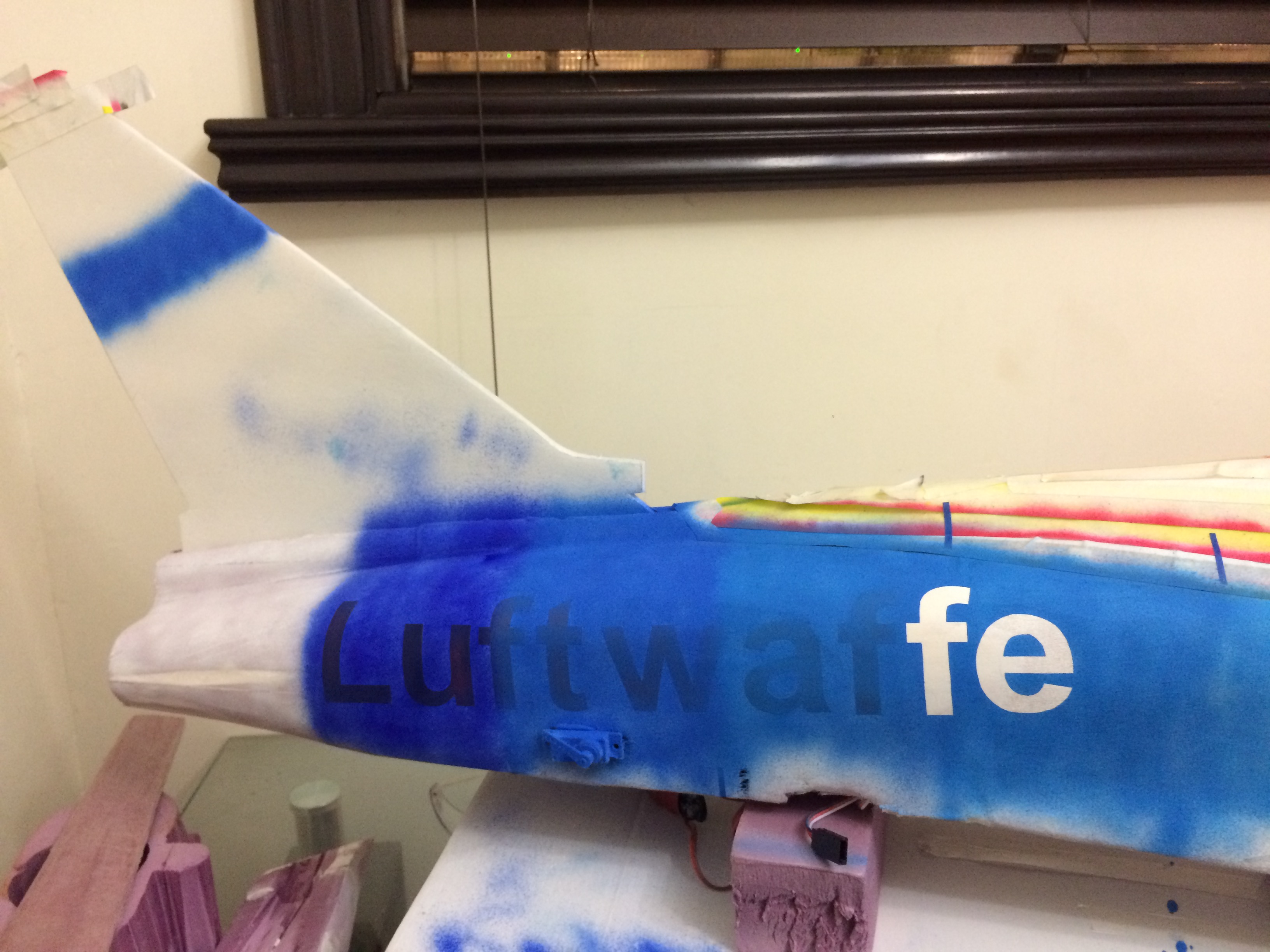 2ND PART PAINT 30-68 EUROFIGHTER HOTWIRE EDF 70 MM | Flite Test