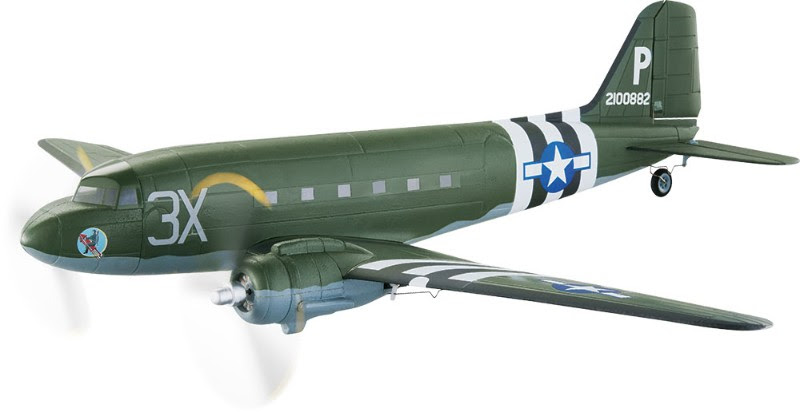 Micro Douglas DC-3 Airliner - New From Flyzone | Flite Test