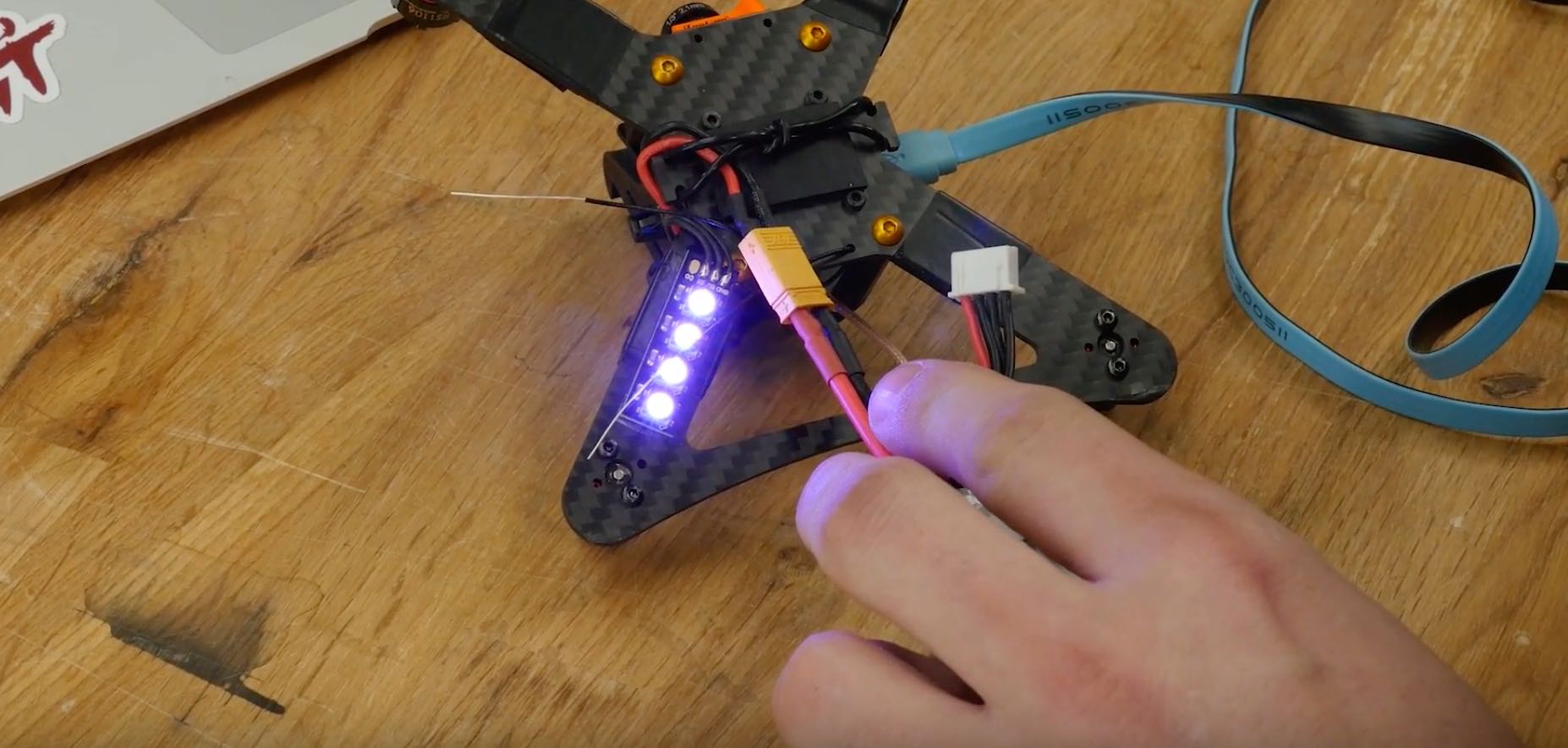 How to put LED's on your Quad - Build Guide | Flite Test