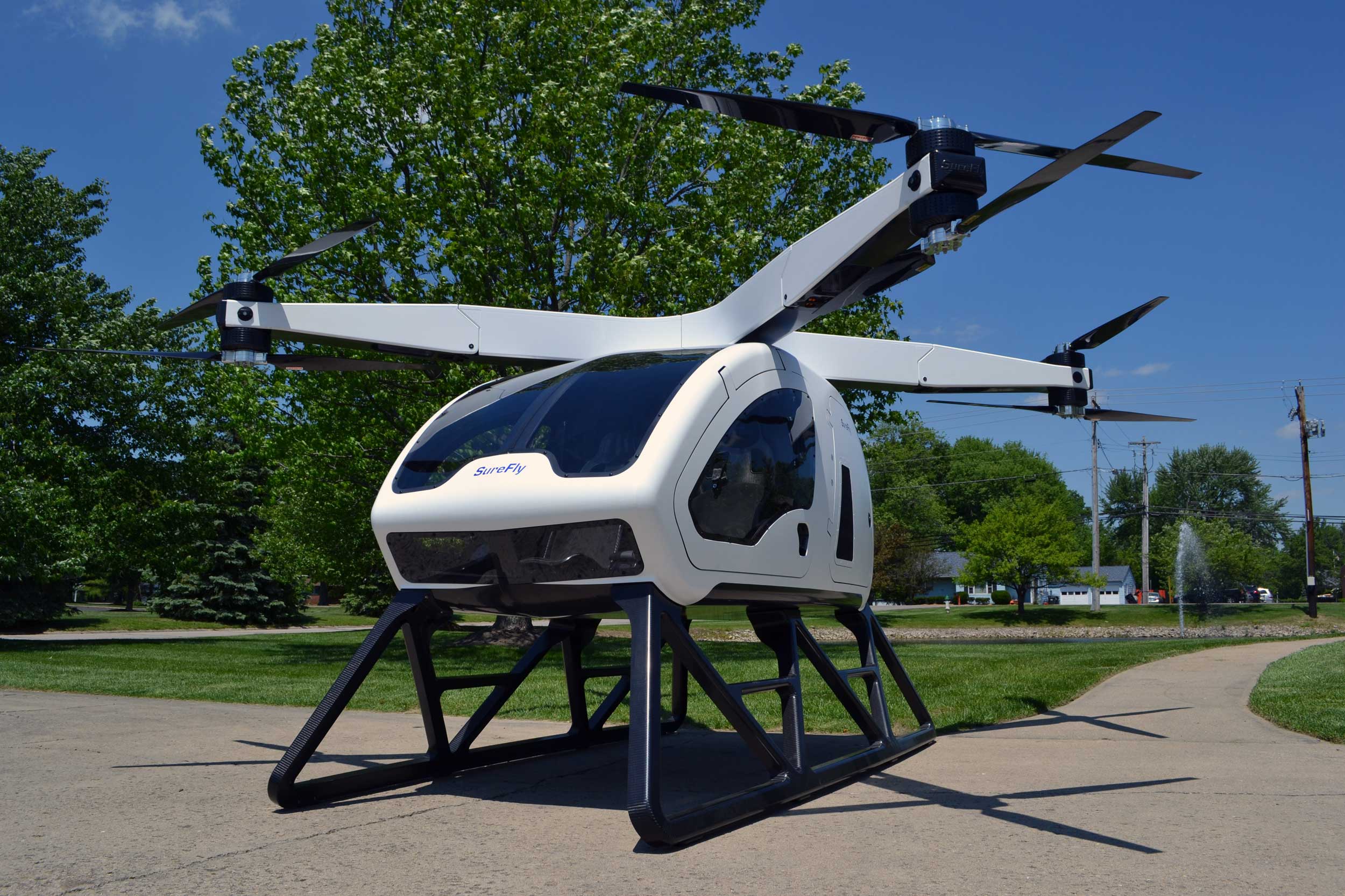 SureFly electric helicopter makes first flight | Flite Test