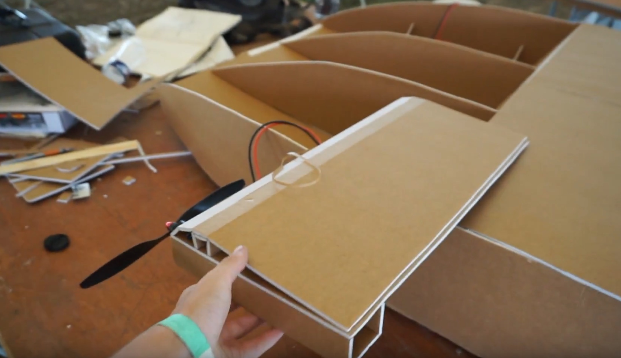 Rc Plane Made From Cardboard