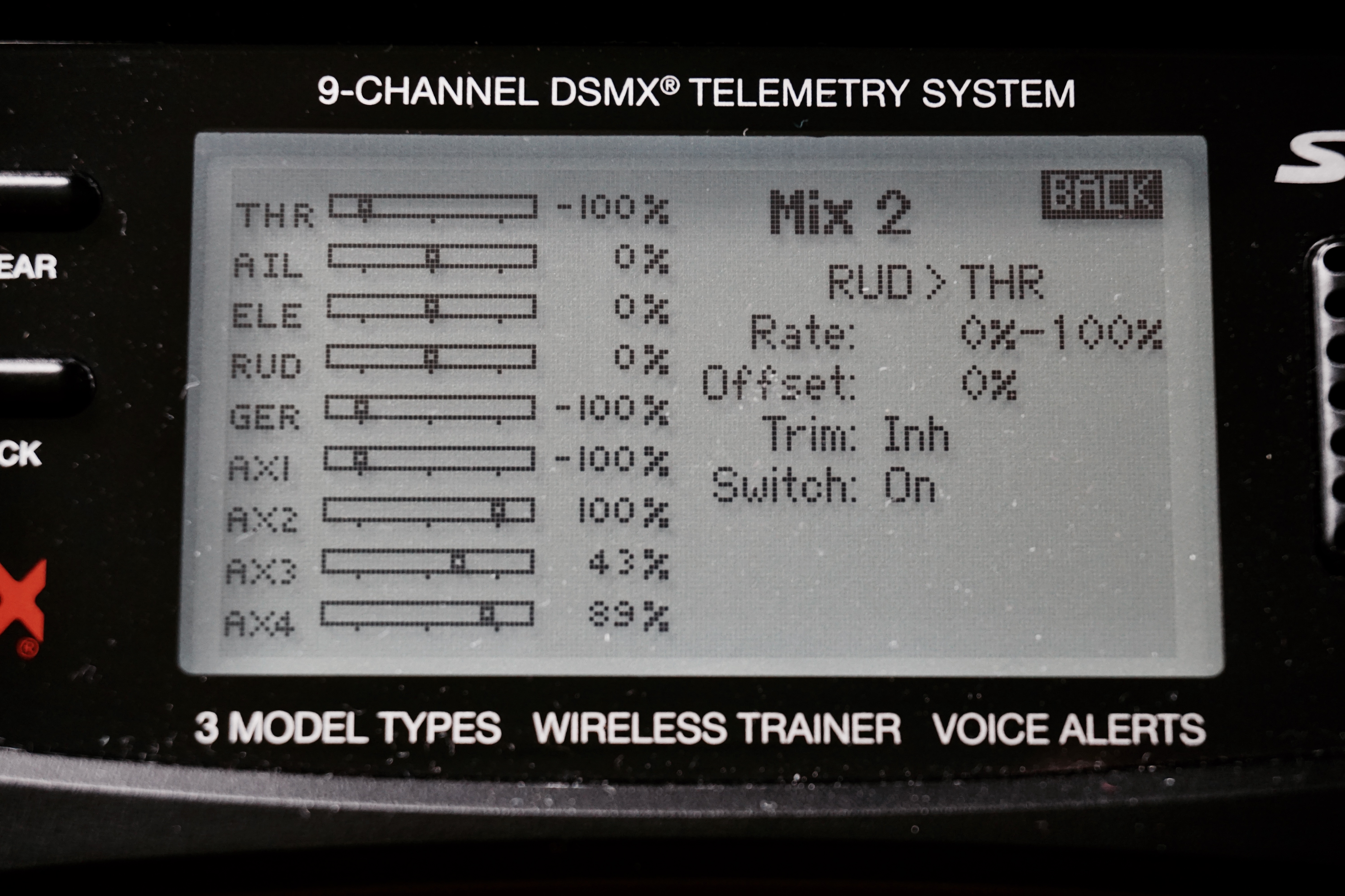 Differential Thrust Setup on a Spektrum DX9 | Flite Test