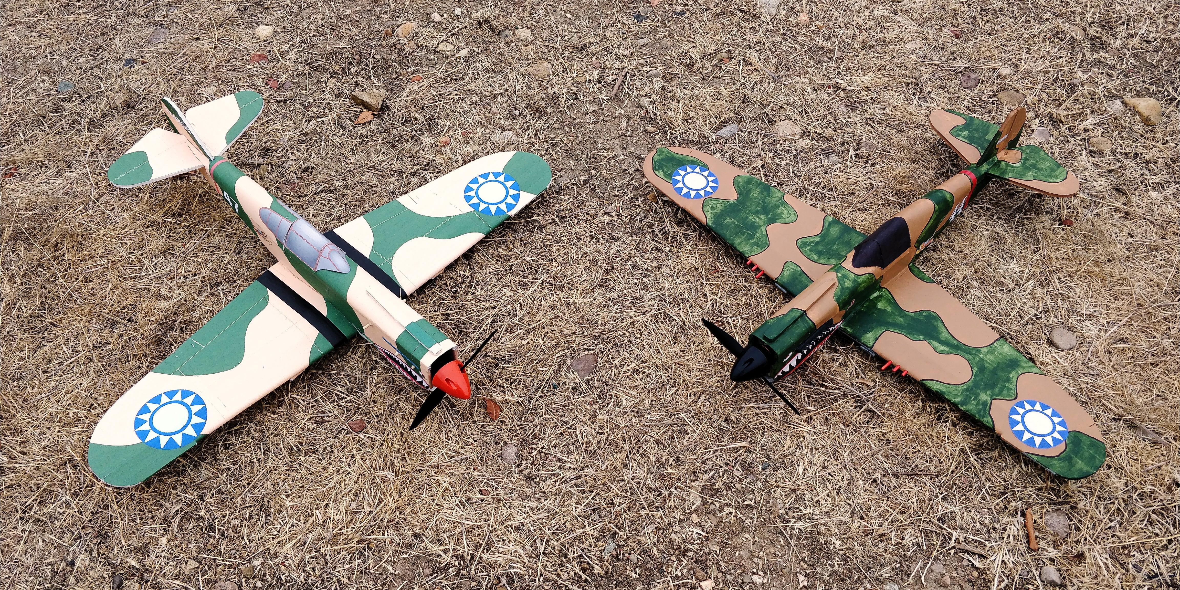 FT-Style Mini P40 Warhawk: Paper Skins and Mods!!! | Flite Test