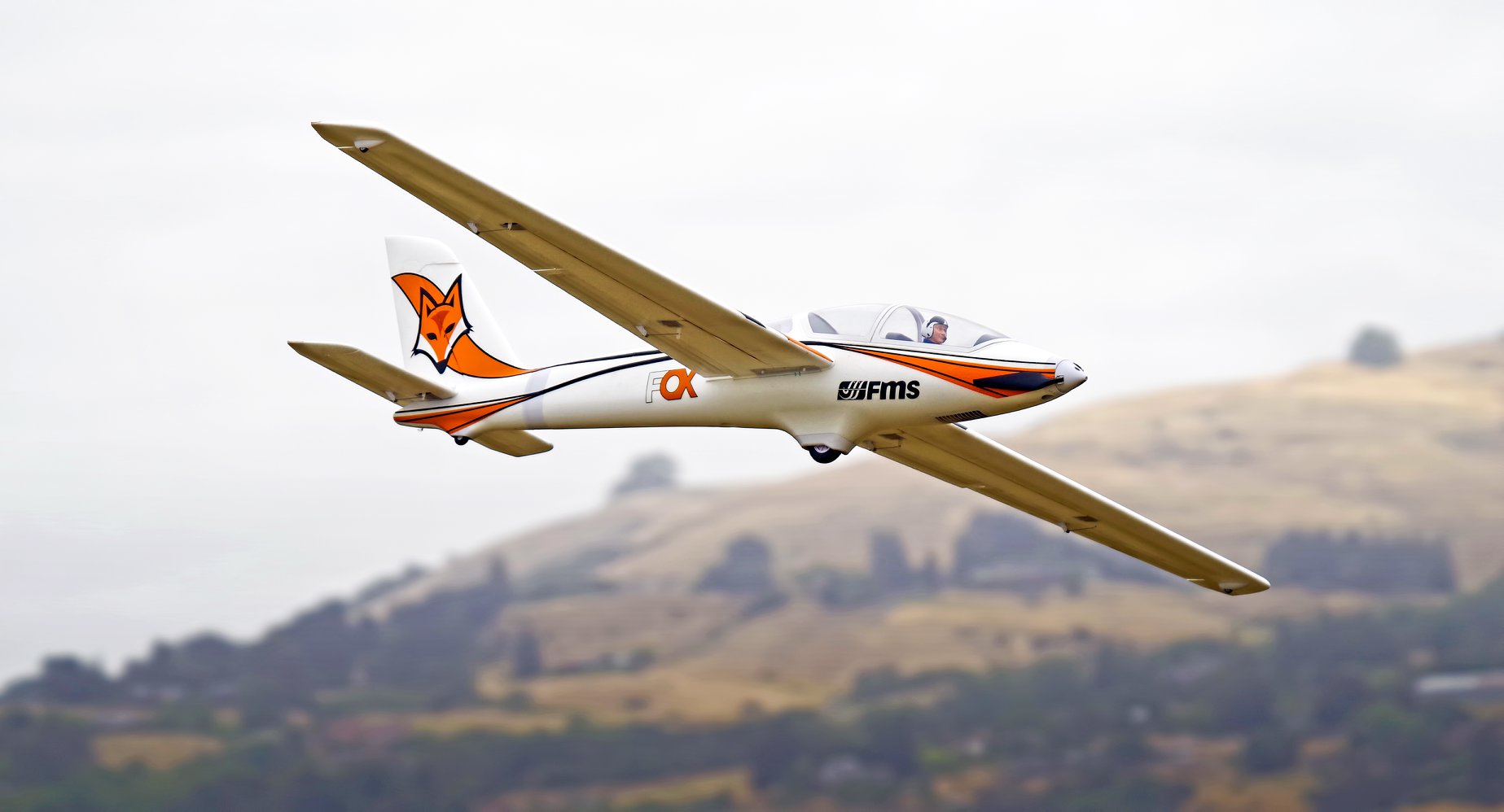 New HUGE 3000mm Fox Glider from FMS - It's Massive | Flite Test