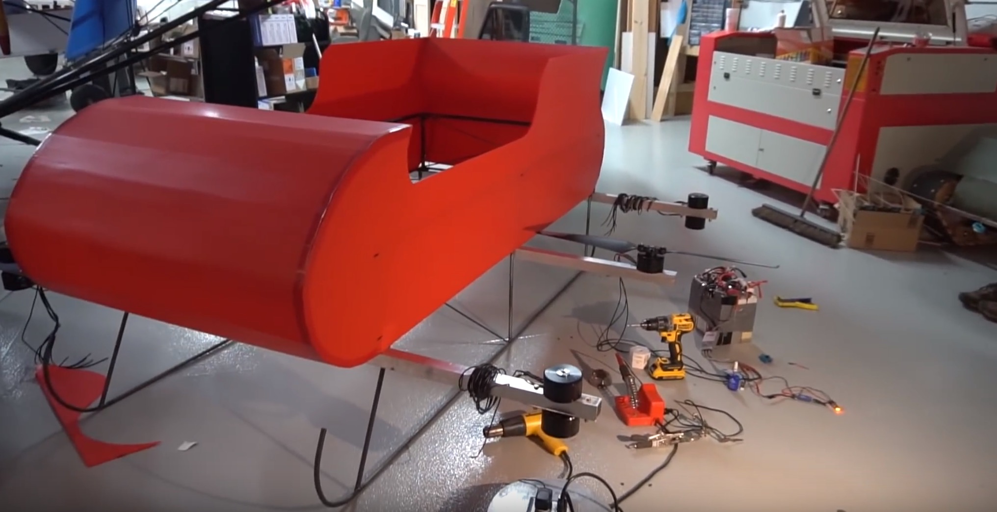 Peter Sripol is Making a Giant Drone Sleigh | Flite Test