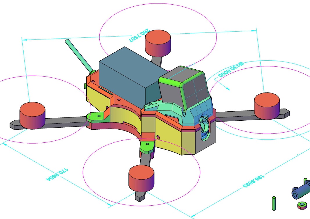3D Printed Hybrid FPV Quad Frame | Flite Test