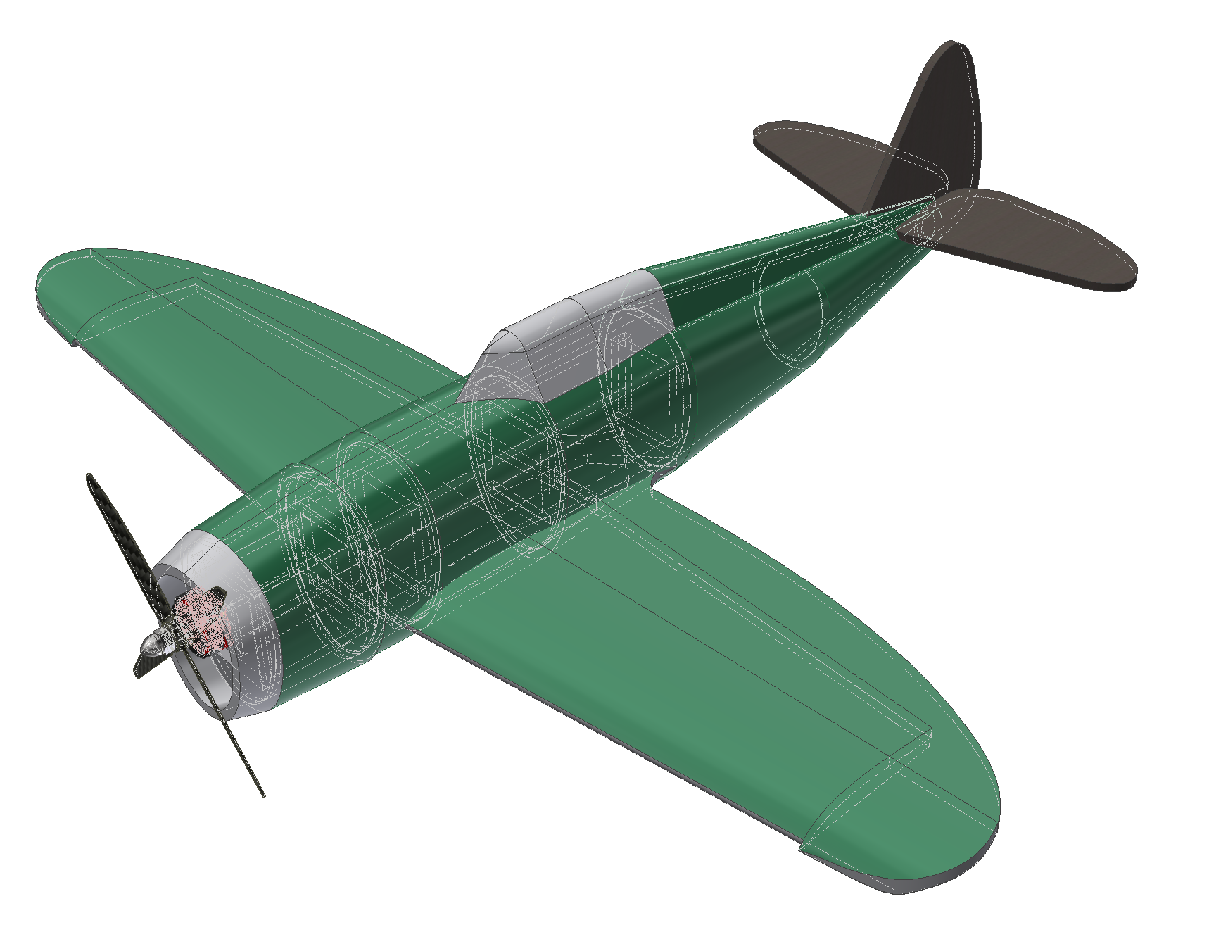 MiniacRC Mighty Mini P47 Thunderbolt (FREE PLANS) | Flite Test