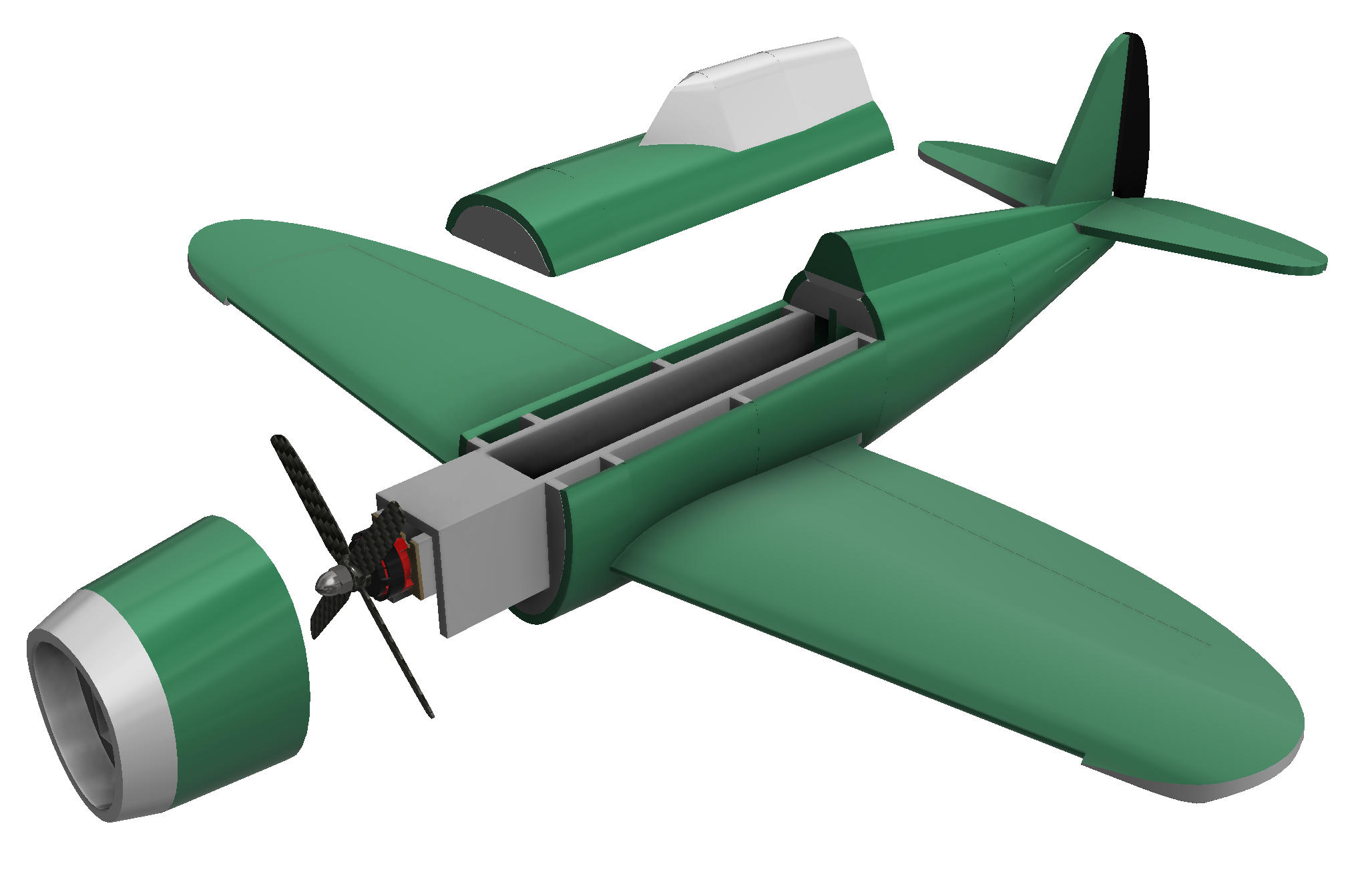 MiniacRC Mighty Mini P47 Thunderbolt (FREE PLANS) | Flite Test