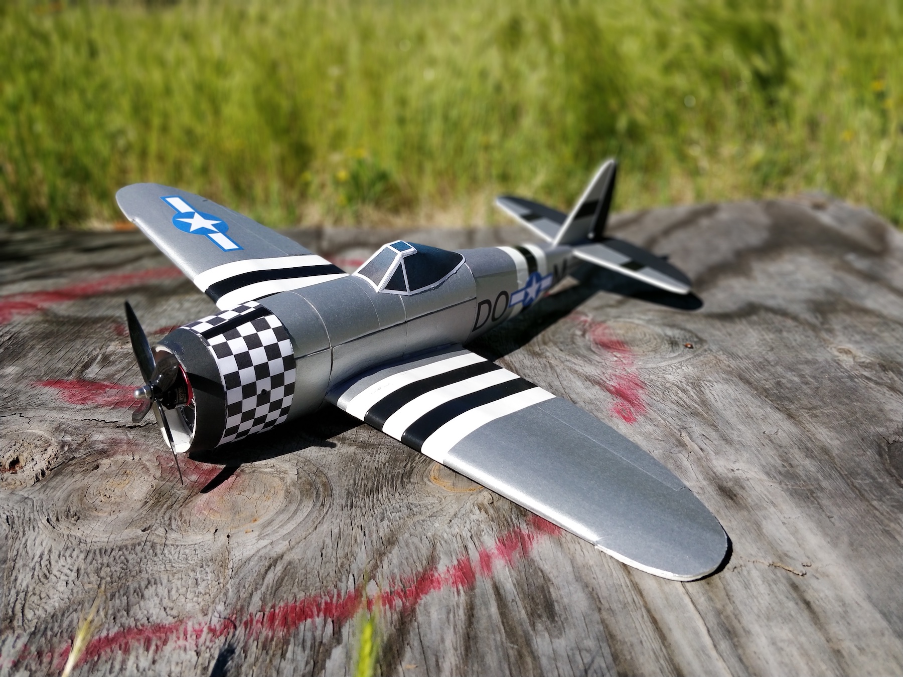 MiniacRC Mighty Mini P47 Thunderbolt (FREE PLANS) | Flite Test