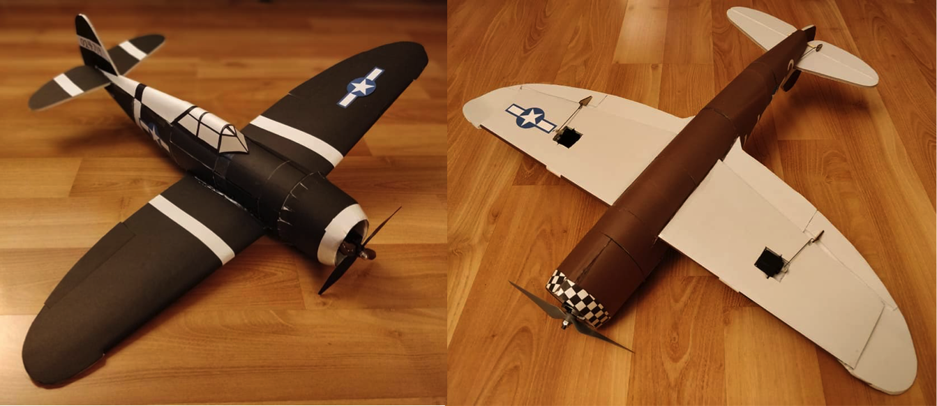 MiniacRC Mighty Mini P47 Thunderbolt (FREE PLANS) | Flite Test