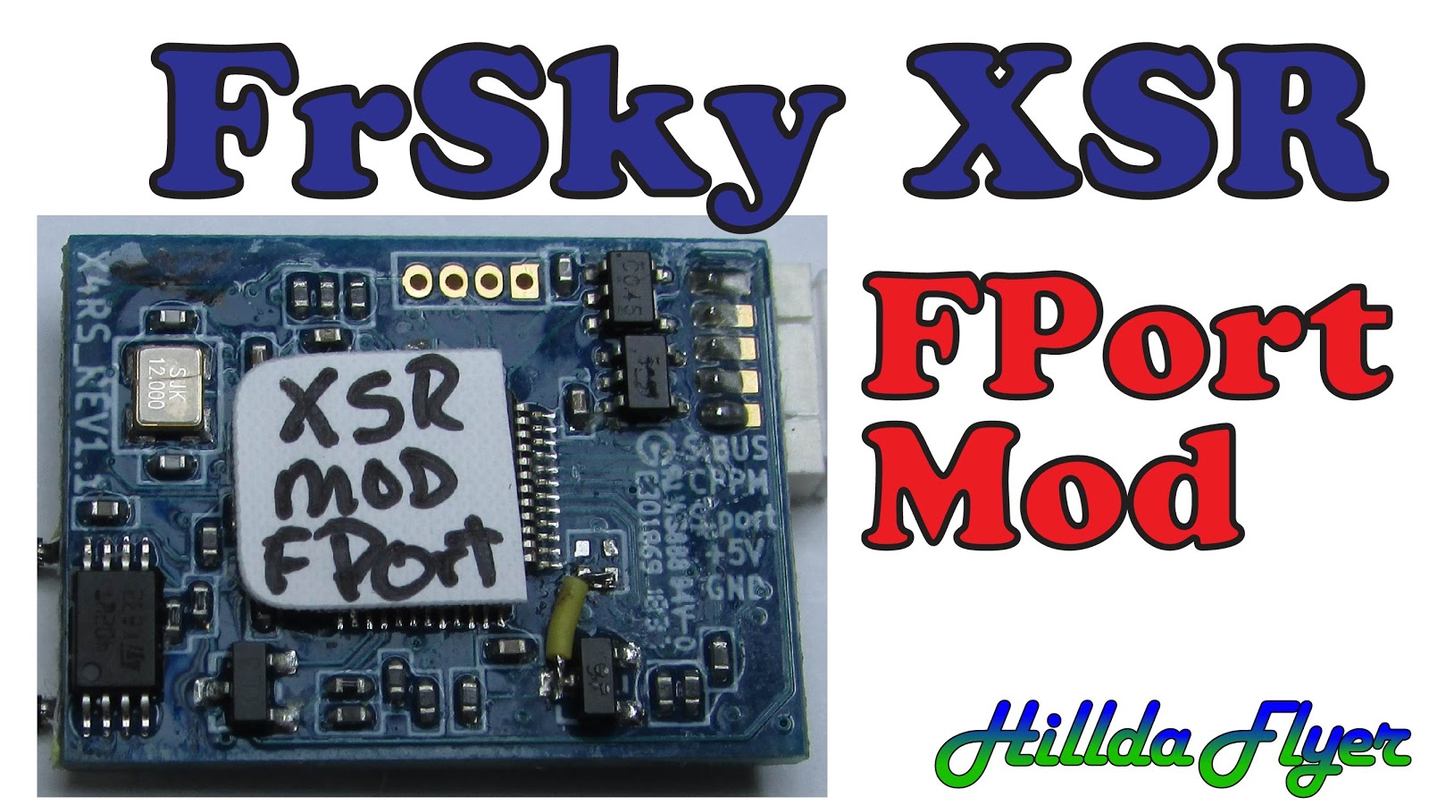 FrSky XSR FPort Modification | Flite Test
