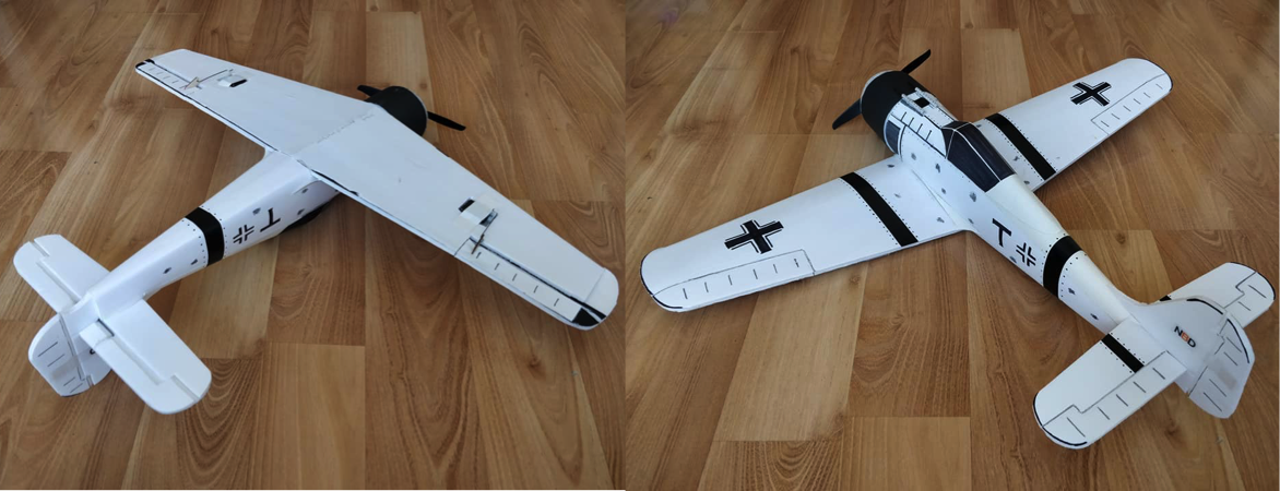 MiniacRC Mighty Mini Focke-Wulf 190 (FREE PLANS) | Flite Test