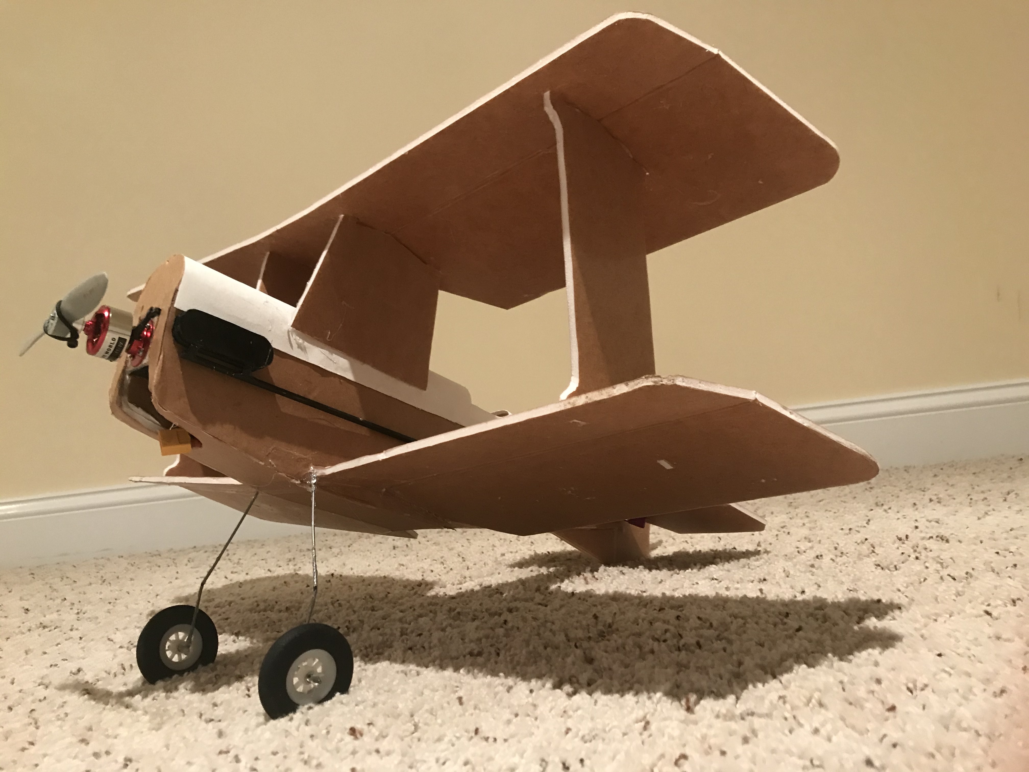 Cardboard Rc Plane