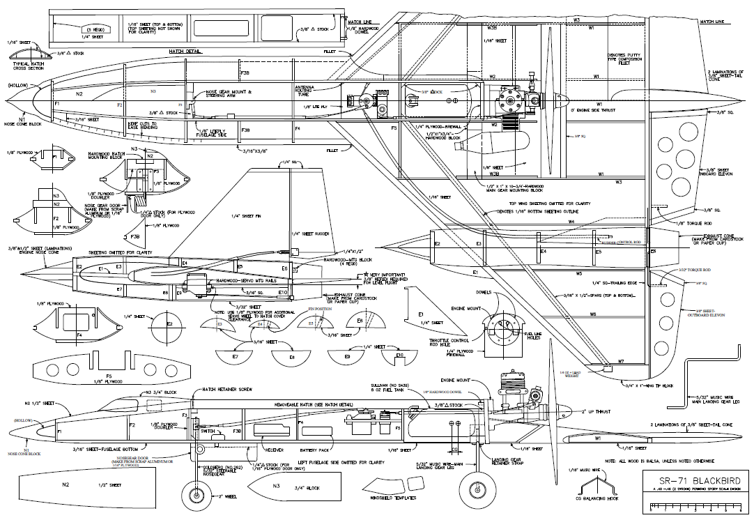 SR-71 Prop and Slot | Flite Test