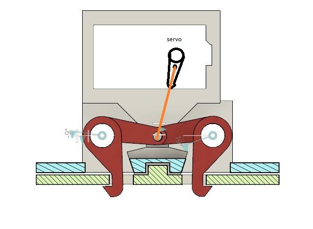 3D printed release mechanism for cargo. | Flite Test