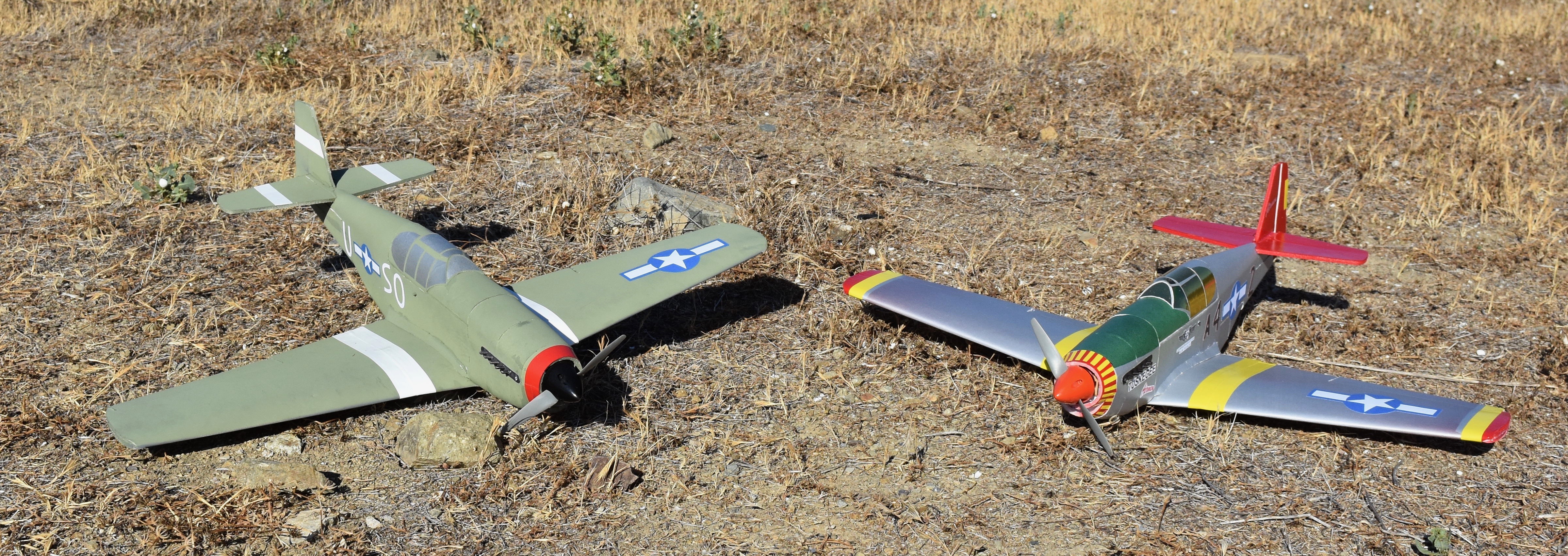 MiniacRC Mighty Mini P51B/C Mustang FREE PLANS | Flite Test