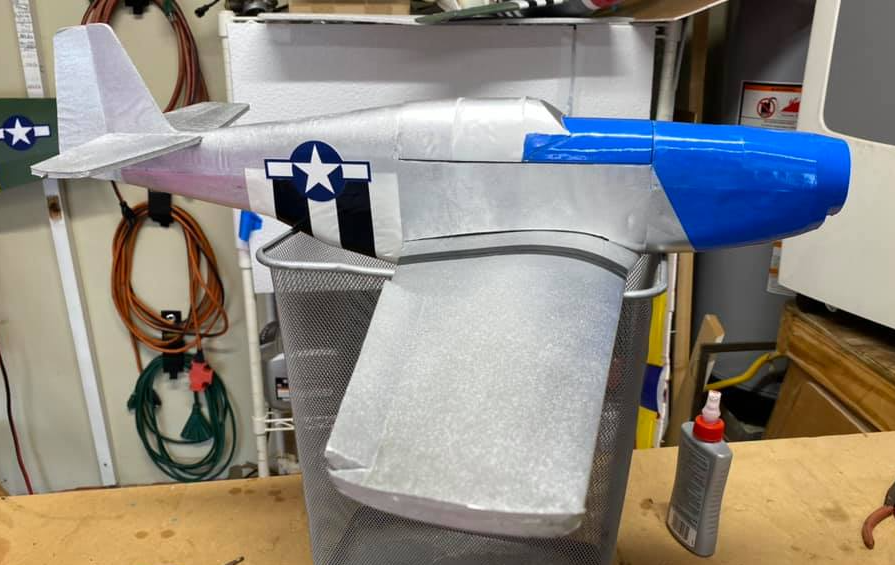 MiniacRC Mighty Mini P51B/C Mustang FREE PLANS | Flite Test