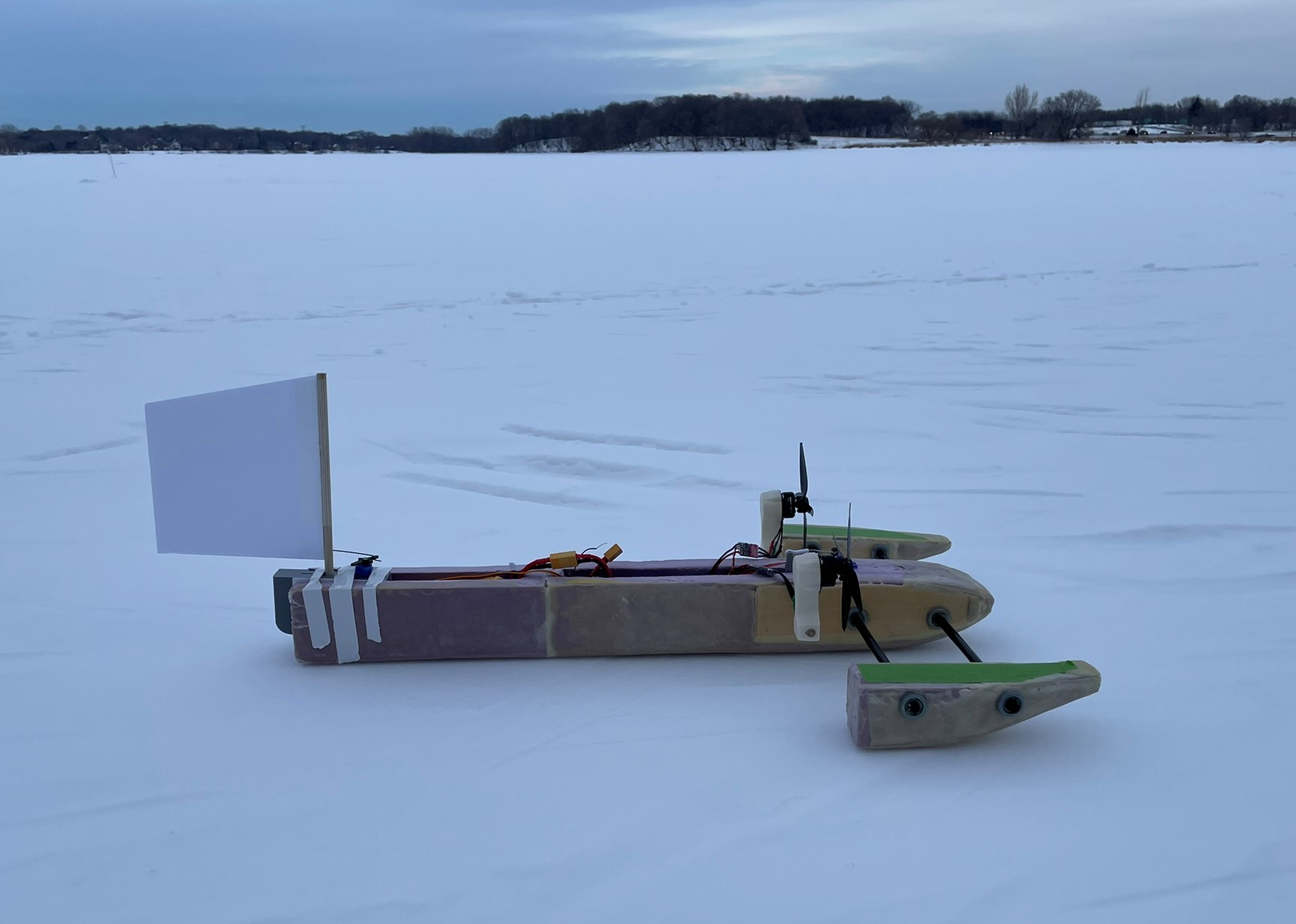 DIY Snow Skimmer: Pod Racer | Flite Test