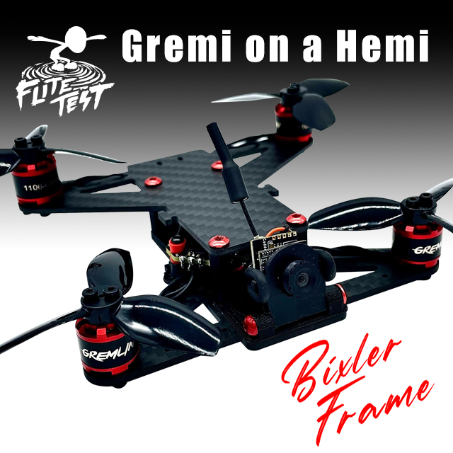 The new "Gremi on a Hemi Series: Bixler Frame | Flite Test