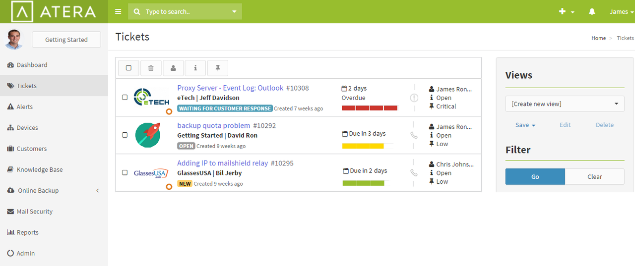 Atera Funktionen, Bewertungen & Alternativen | GetApp.de