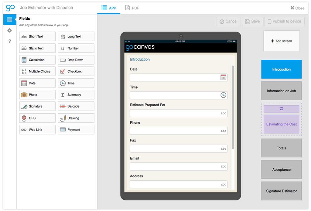 GoCanvas: precios, funciones y opiniones | GetApp
