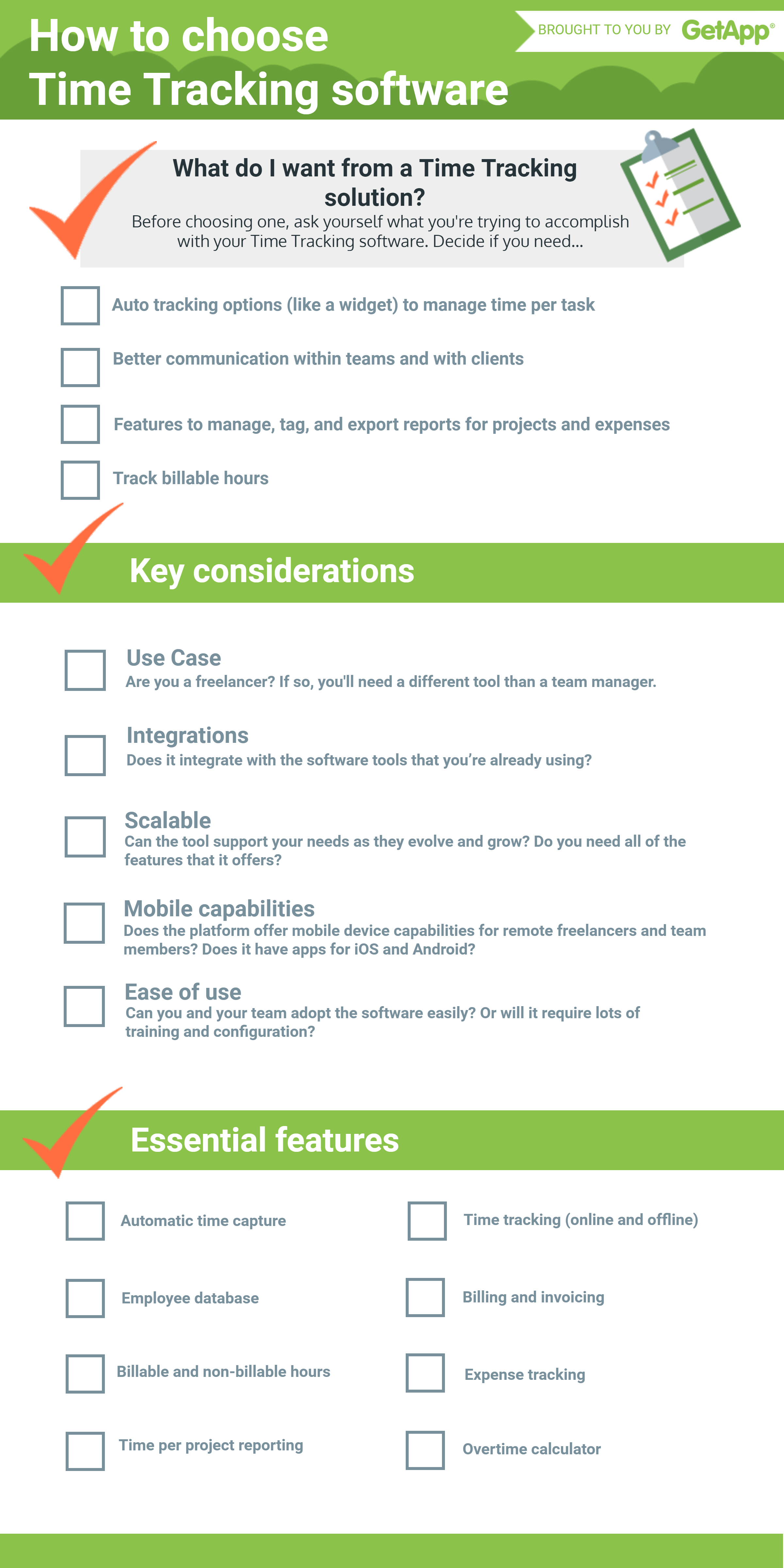 How to Choose Time Tracking Software: A Handy Checklist