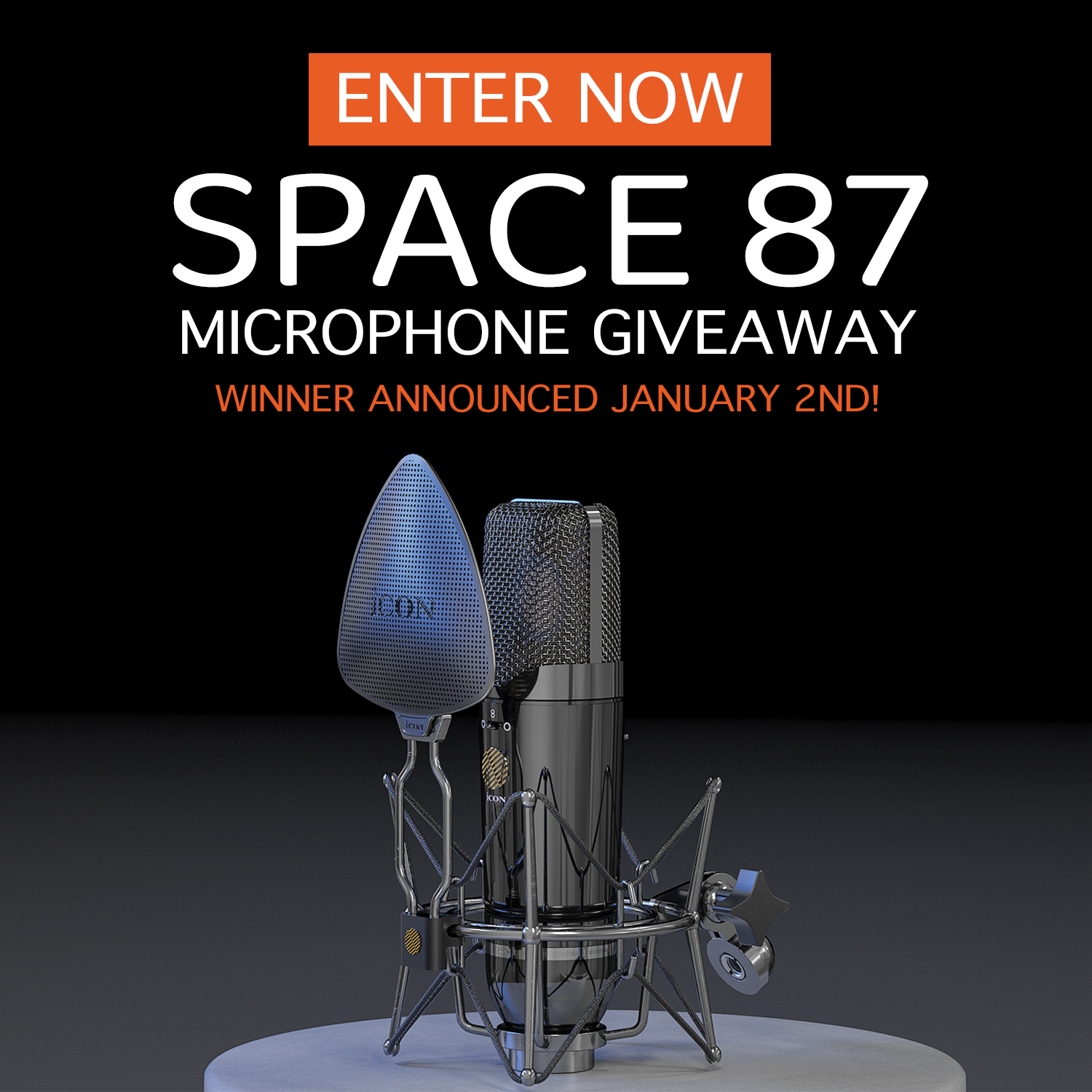 Icon Pro Audio Space 87 Multi-Pattern Condenser Microphone