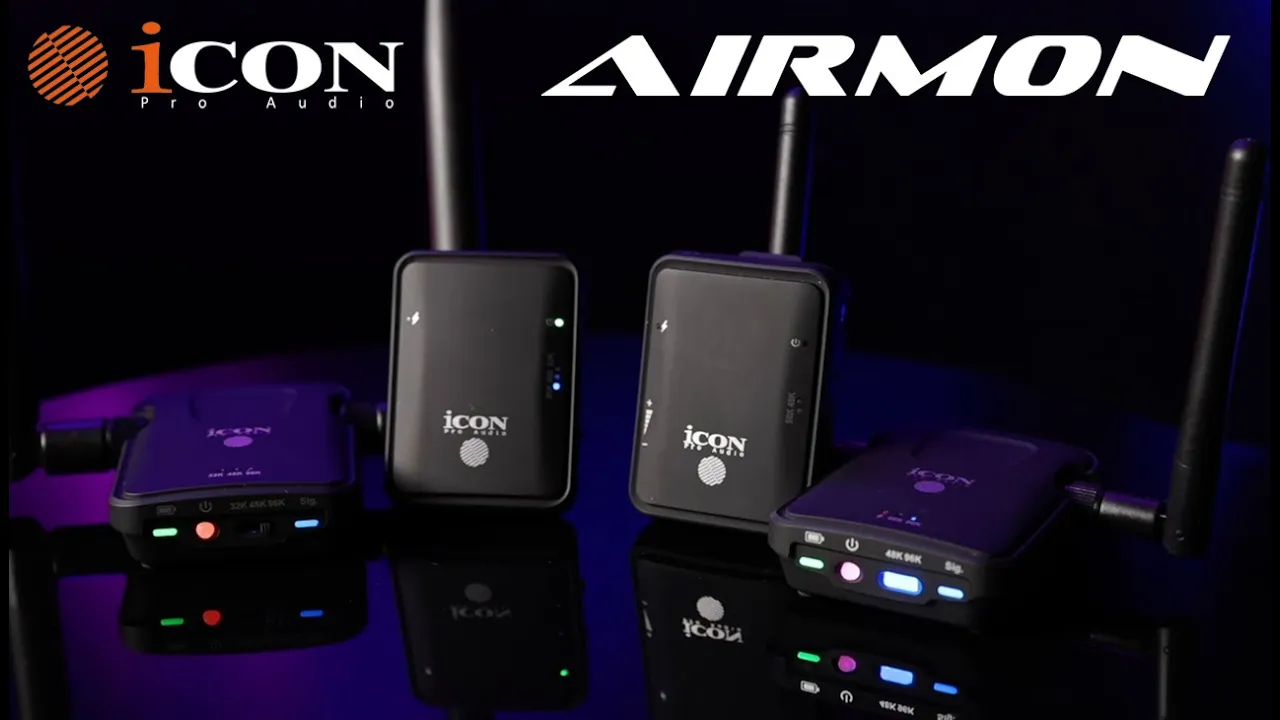 Introducing the iCON Airmon Pro & Airmon UHF – Wireless Monitoring for ...