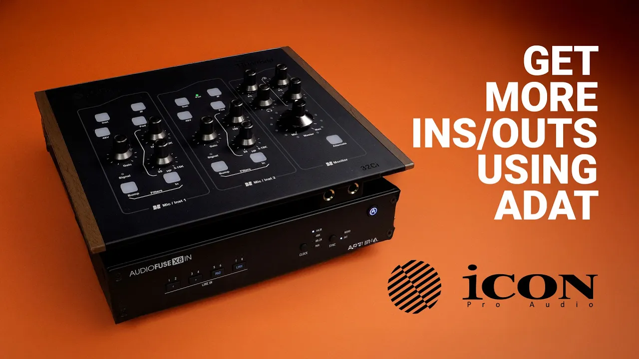 Using ADAT with Your Audio Interface: Expand Your Recording Setup Easily - Icon Pro Audio
