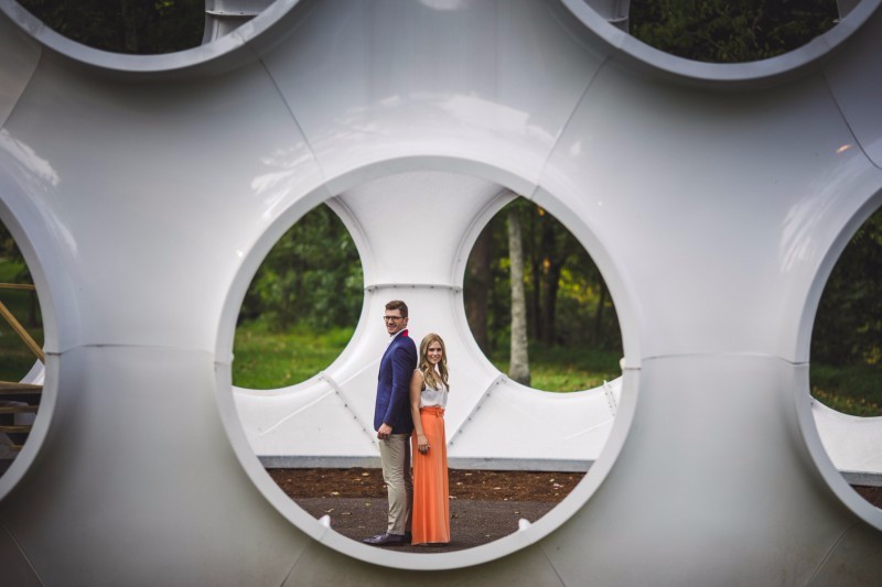 Fayetteville Engagement: Hallie + Andrew - Arkansas Bride