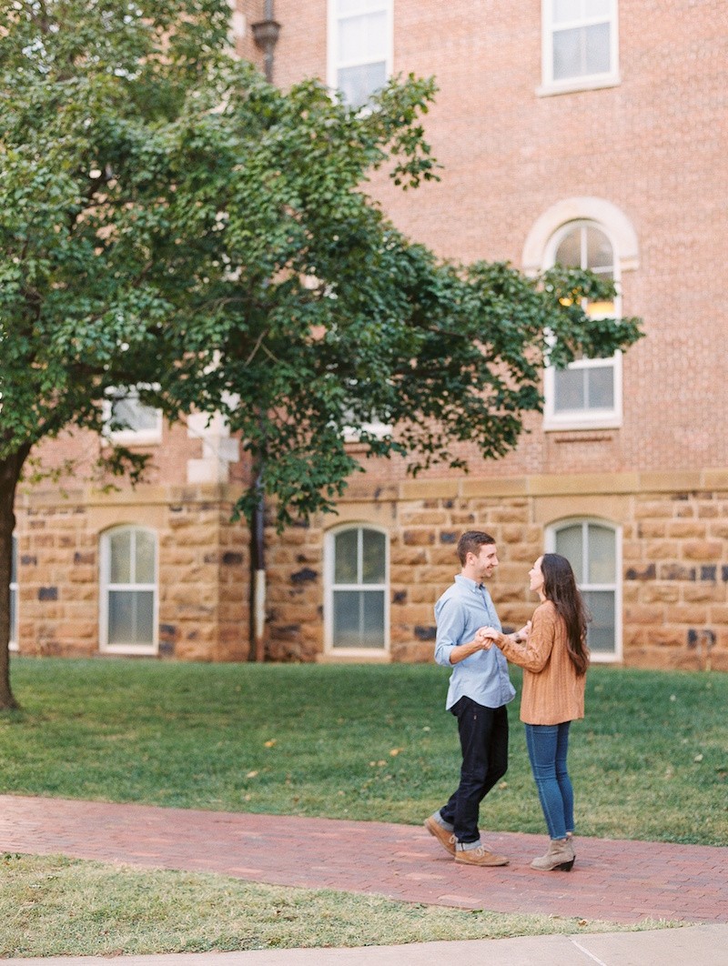 Fayetteville Engagement: Emily + Grayson - Arkansas Bride