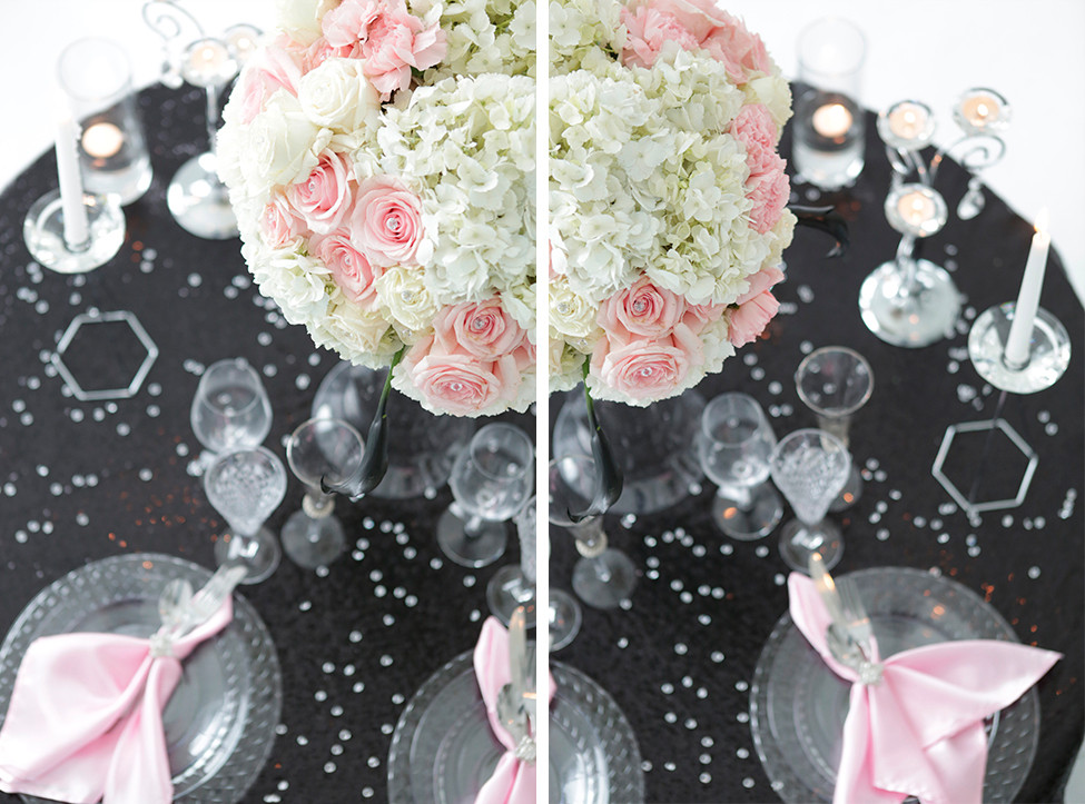 Hidden Gems: "Diamond" Tablescape by Royal Cort Celebrations & Events ...