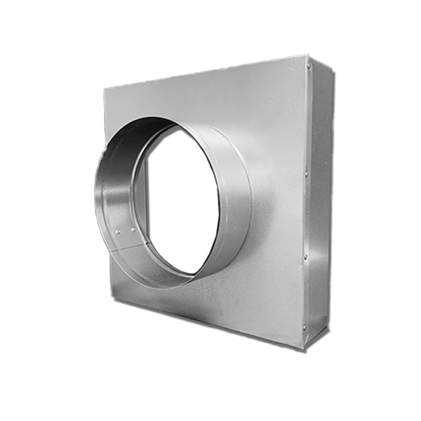 120mm round to rectangular duct