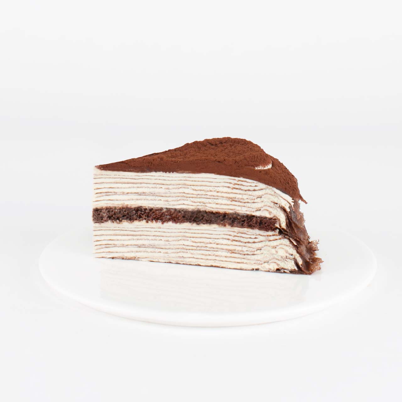 Tiramisu Mille Crêpes - Slice · Lady M