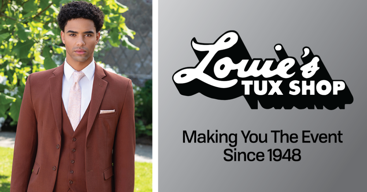 Larr Brio Rust Slim Fit Wedding Suit | Louie's Tux Shop