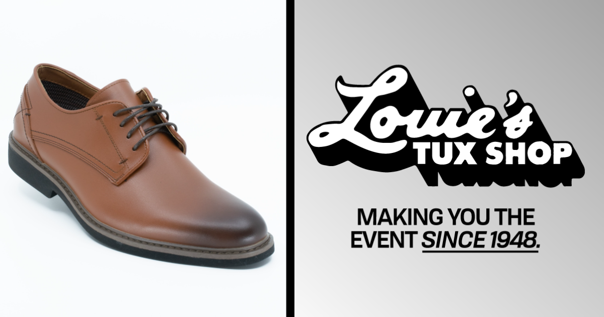 Saddle Brown Burnt Toe | Louie's Tux Shop