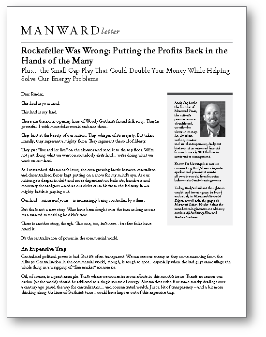 A Hot New Energy Pick - Manward Press