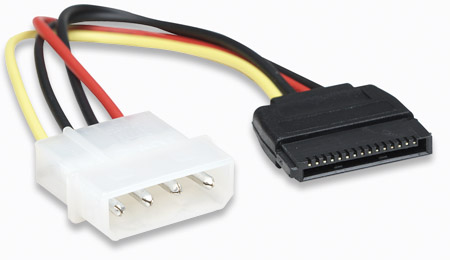 Manhattan 16CM SATA Power Cable | Power Supplies | Scorptec Computers